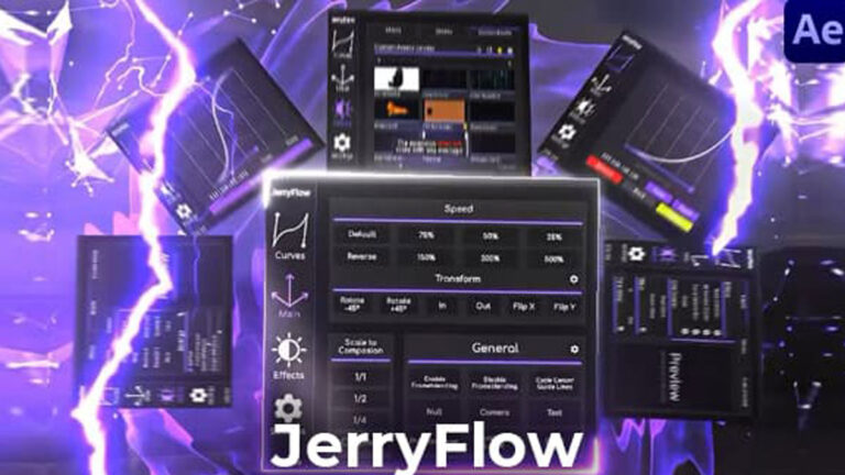 اسکریپت Jerry flow در افتر افکت - موشن گورو