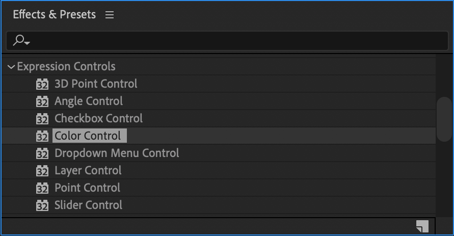 نحوه کار با پریست Expression Controls در افتر افکت | سریع و بدون زحمت - موشن‌گورو | آموزش موشن ...