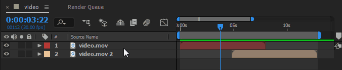 آموزش نحوه برش ویدیو در افتر افکت (6 نوع) - موشن‌گورو | آموزش موشن‌ گرافیک
